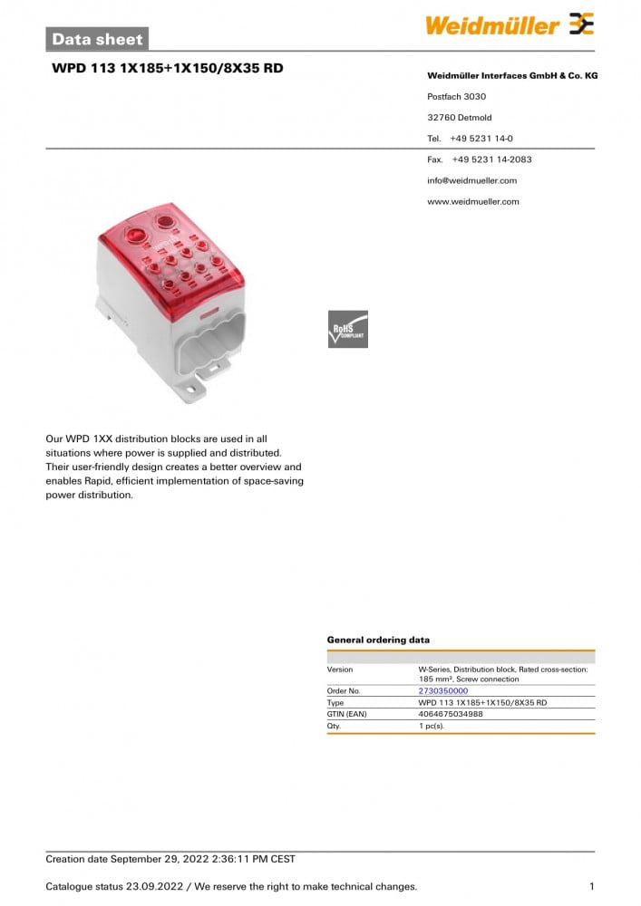 2730350000 technical document page 1