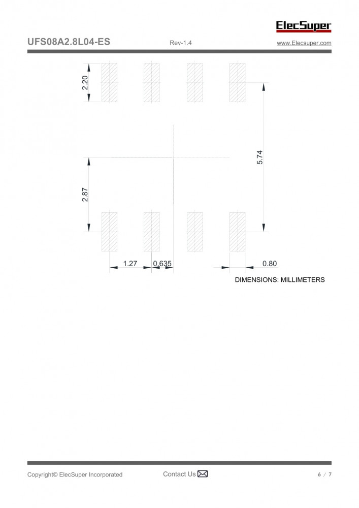 UFS08A2.8L04-ES datasheet page 6