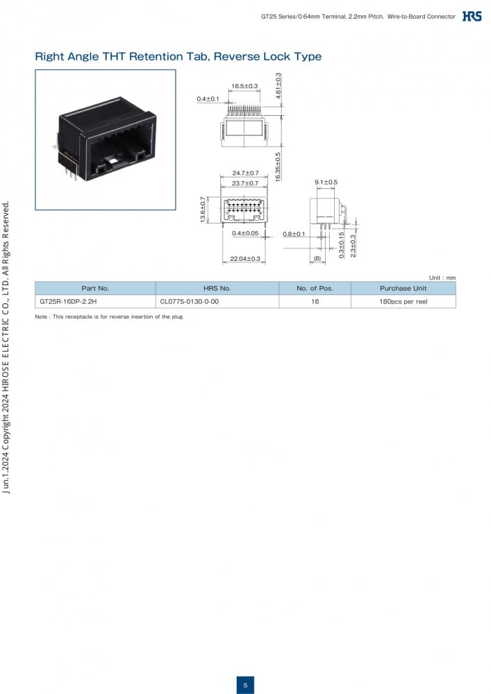 GT25 Series document page 5