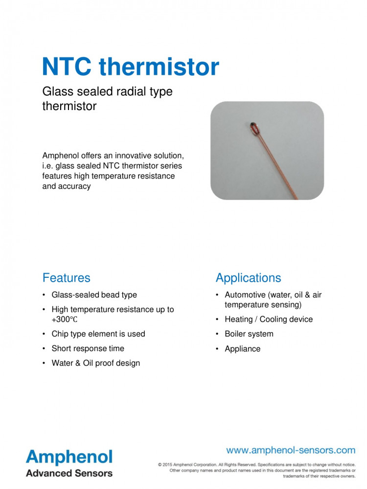 Amphenol TG310J34GBNR technical document page 1