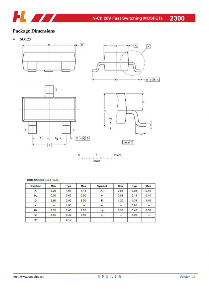 HL 2300 datasheet page 5