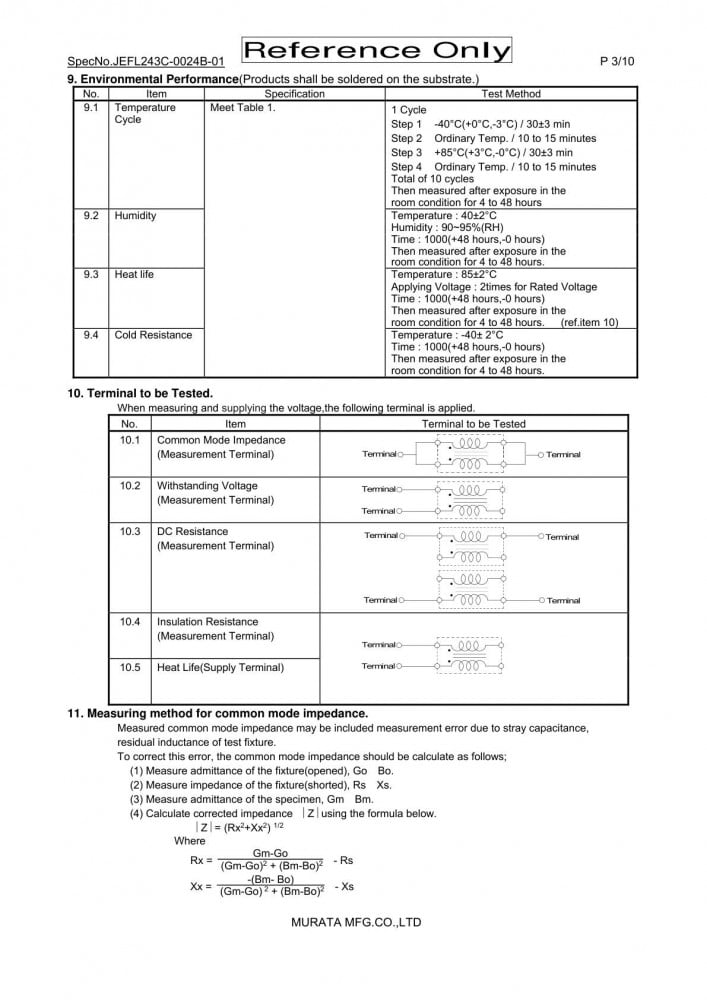DLW21HN900HQ2L reference specification page 3