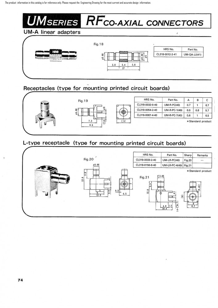HRS UM Series document page 4