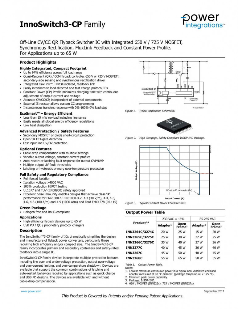 INN3265C-H214-TL datasheet page 1
