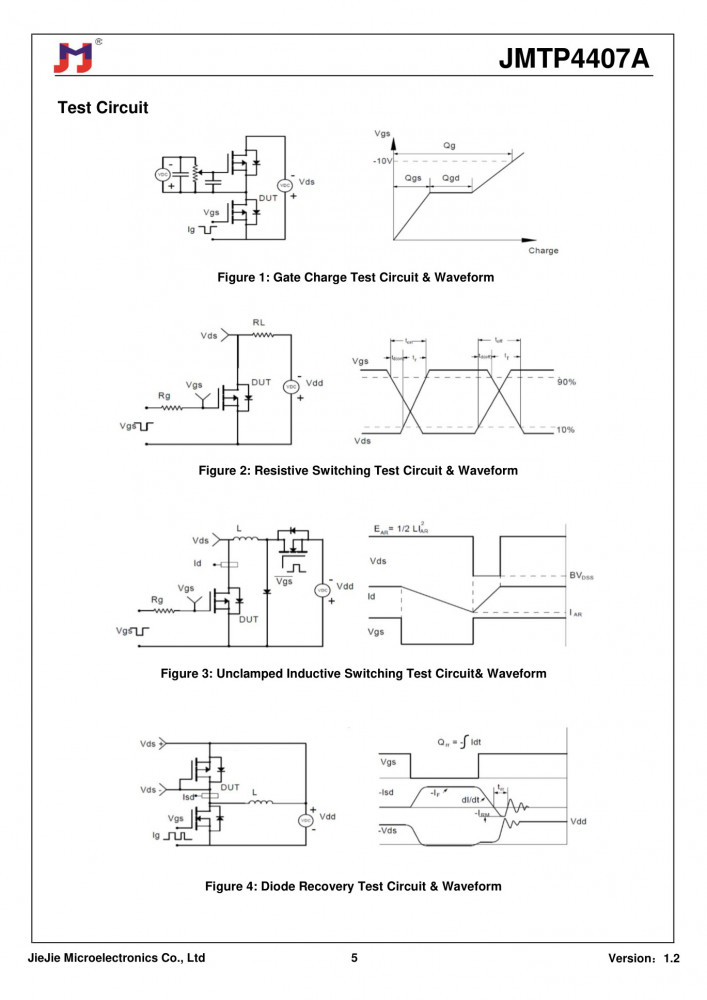 JMTP4407A datasheet page 5