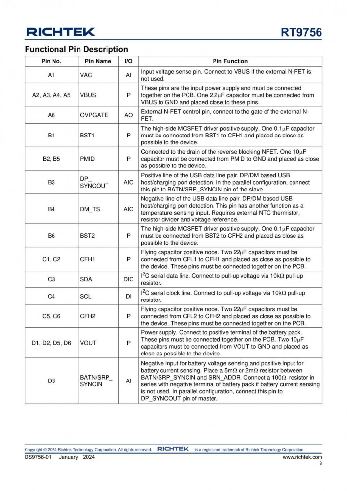 RT9756 technical document page 3
