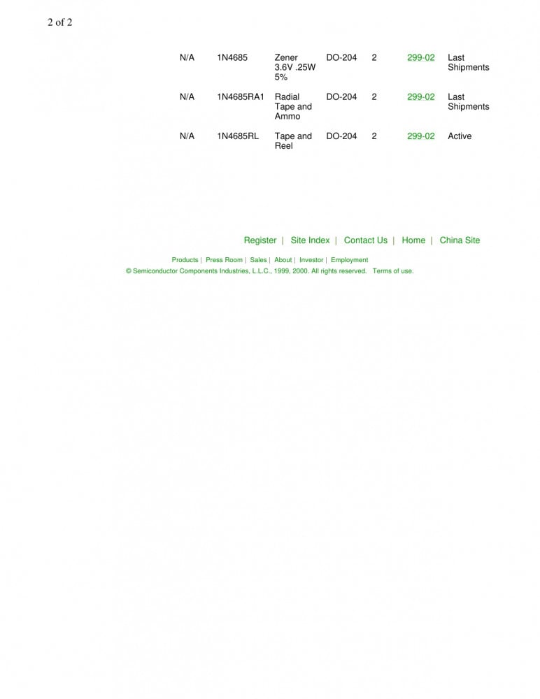 MOTOROLA 1N4688 datasheet page 10