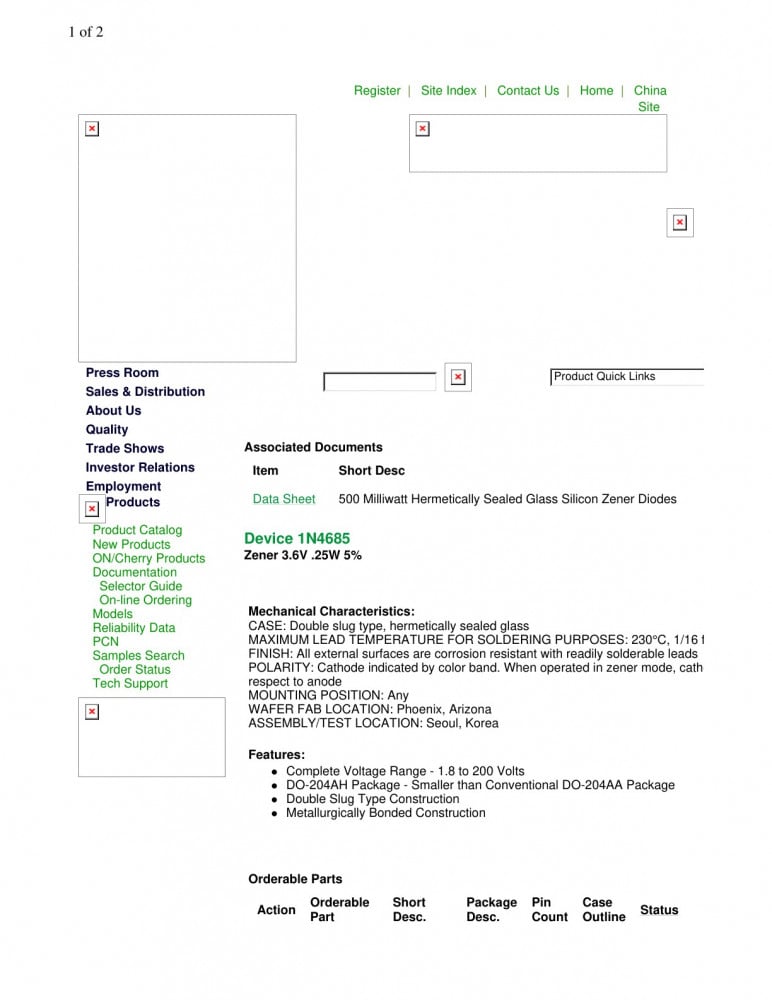 MOTOROLA 1N4688 datasheet page 9