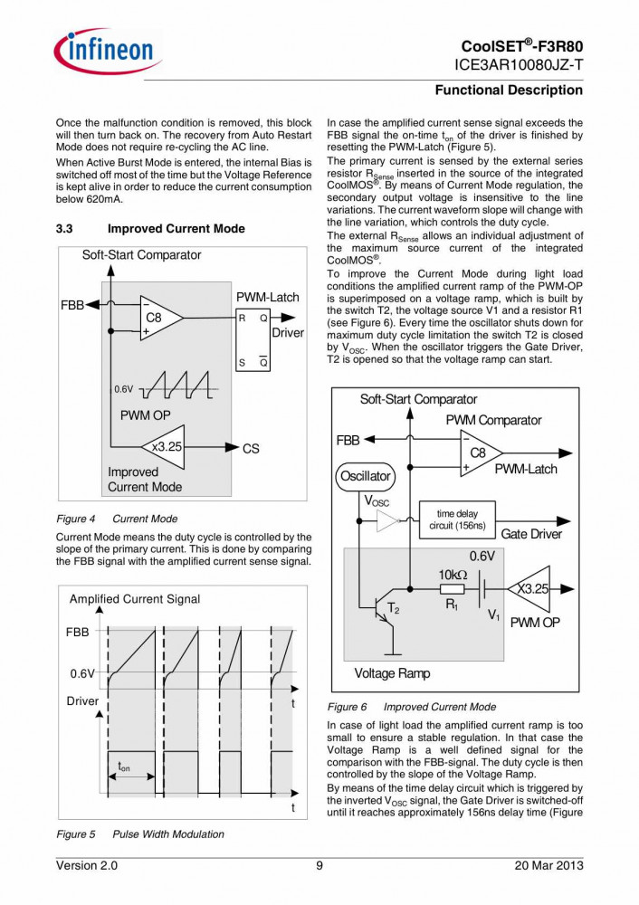 ICE3AR10080JZTXKLA1 datasheet page 9