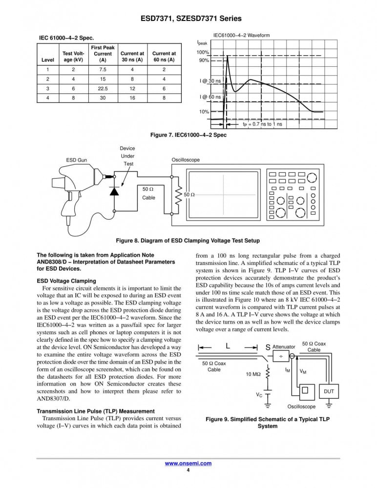 ESD7371HT1G datasheet page 4