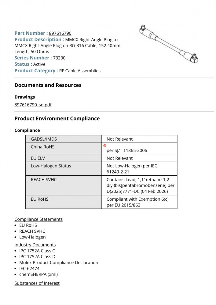 897616790 product drawing preview, page 1