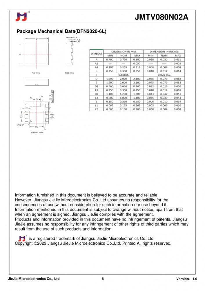 Technical document page 6
