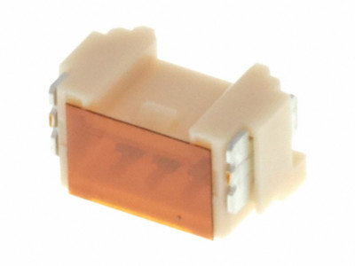 Micro-Lock 1.25mm Pitch Single-Row Vertical Header, Beige, 5 Circuits