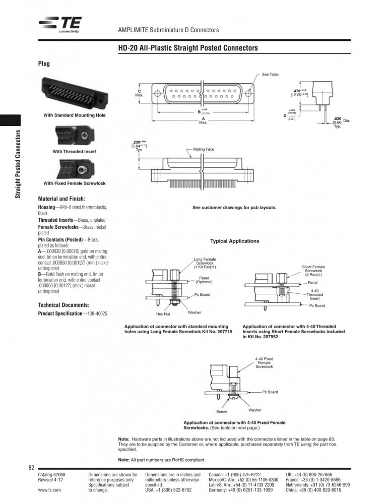 TE Connectivity HD-20 document page 7