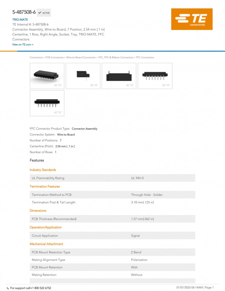 5-487508-6 technical document page 1