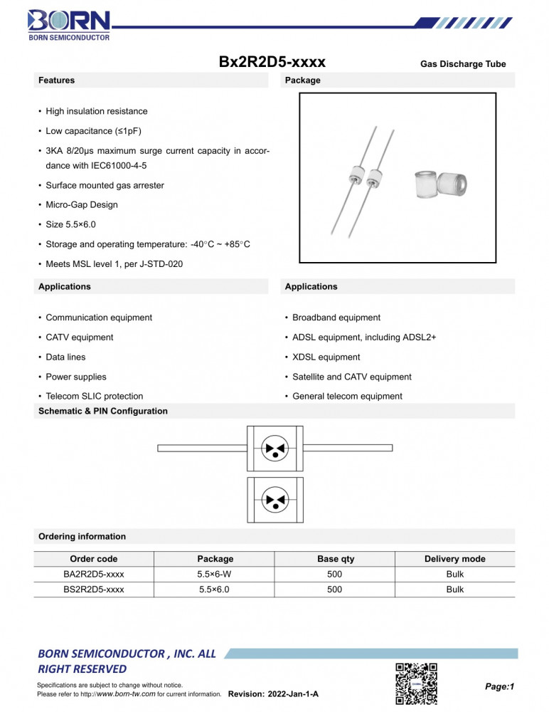 BA2R2D5-2000 datasheet page 1