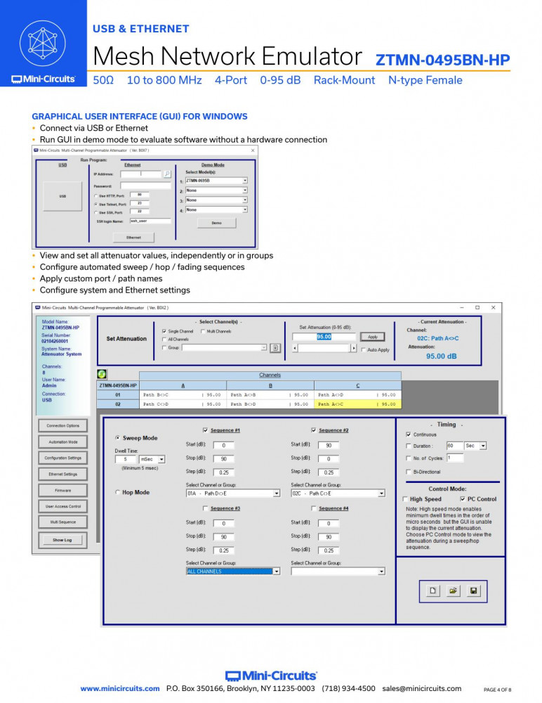 ZTMN-0495BN-HP technical document page 4