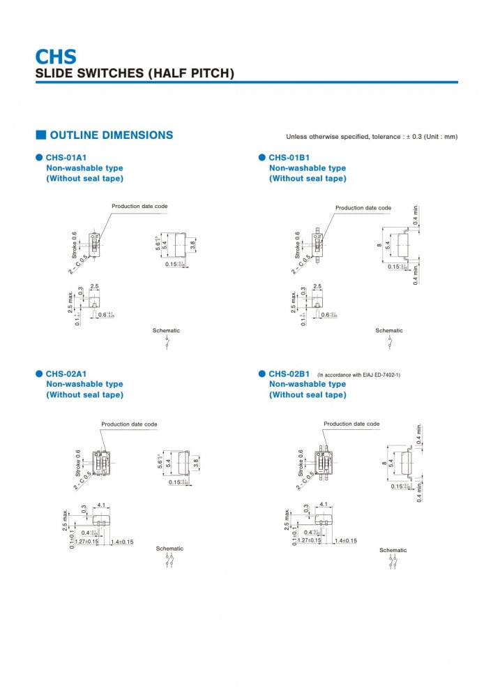 Nidec CHS series datasheet page 4