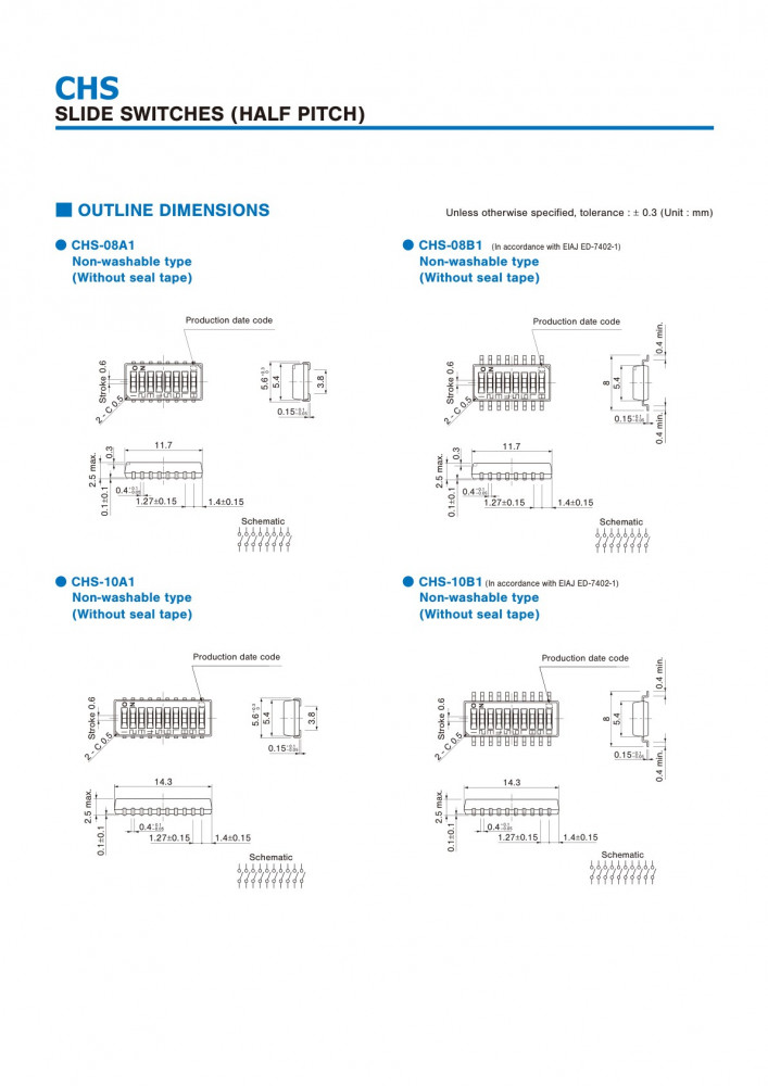 Nidec CHS series datasheet page 6