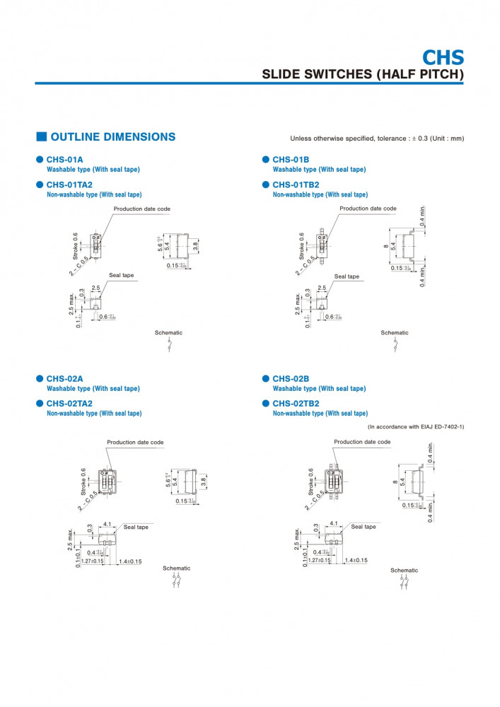 Nidec CHS series datasheet page 7