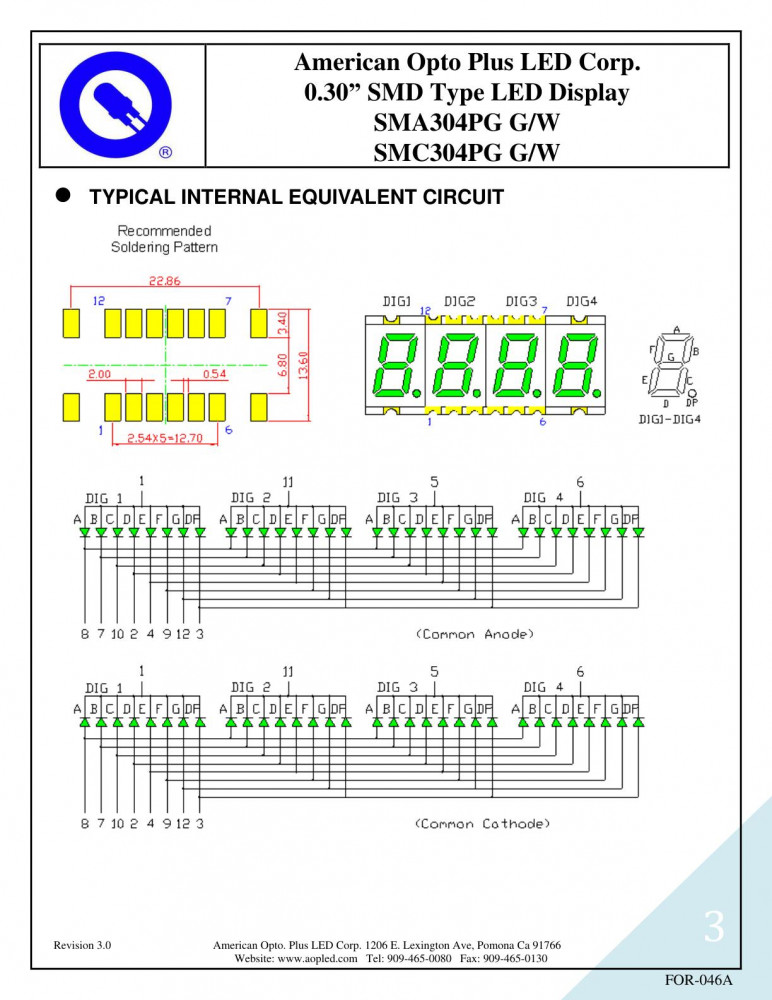 SMA304PG datasheet page 3