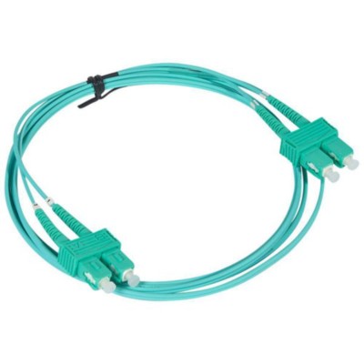 Patch cord fibre optic OM4 multimode 50/125μm LC/LC duplex 5m