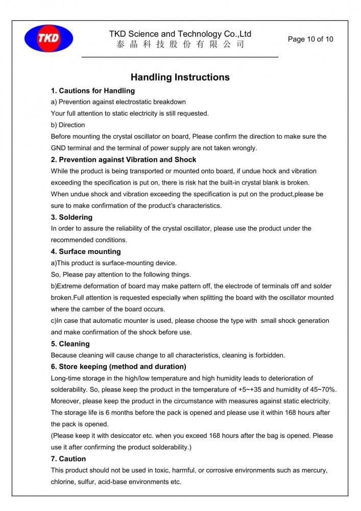 TC20D026000GECC111 technical document page 10