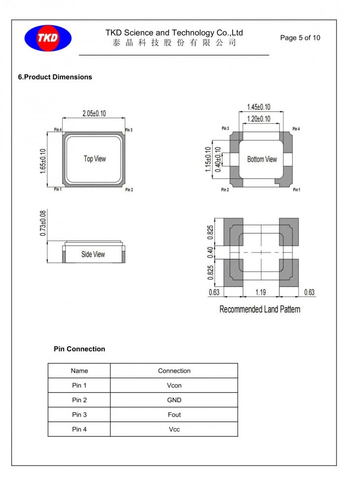 TC20D026000GECC111 technical document page 5