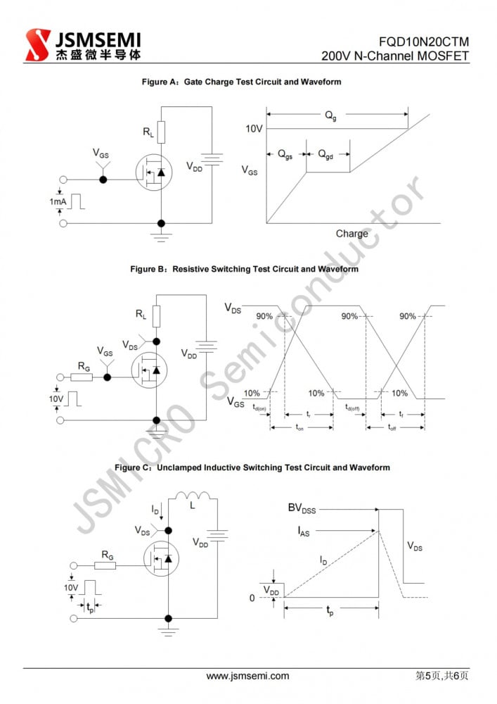 FQD10N20CTM-JSM datasheet page 5