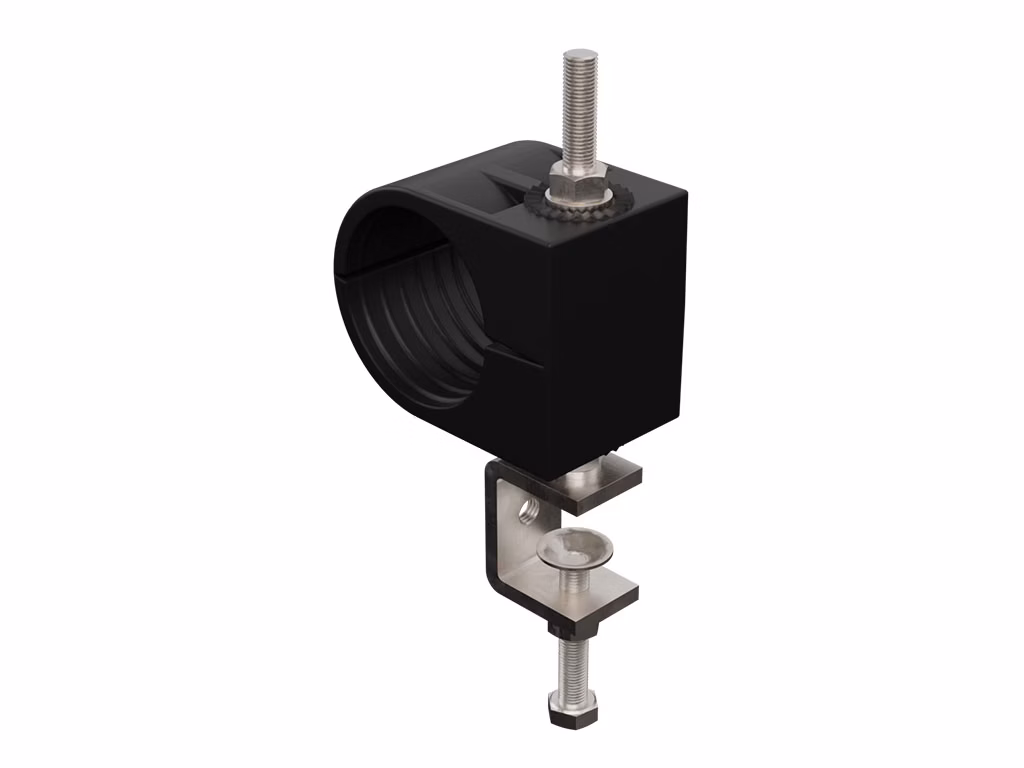 Single Side, 1-Hole, Feeder Clamp for 1-5/8