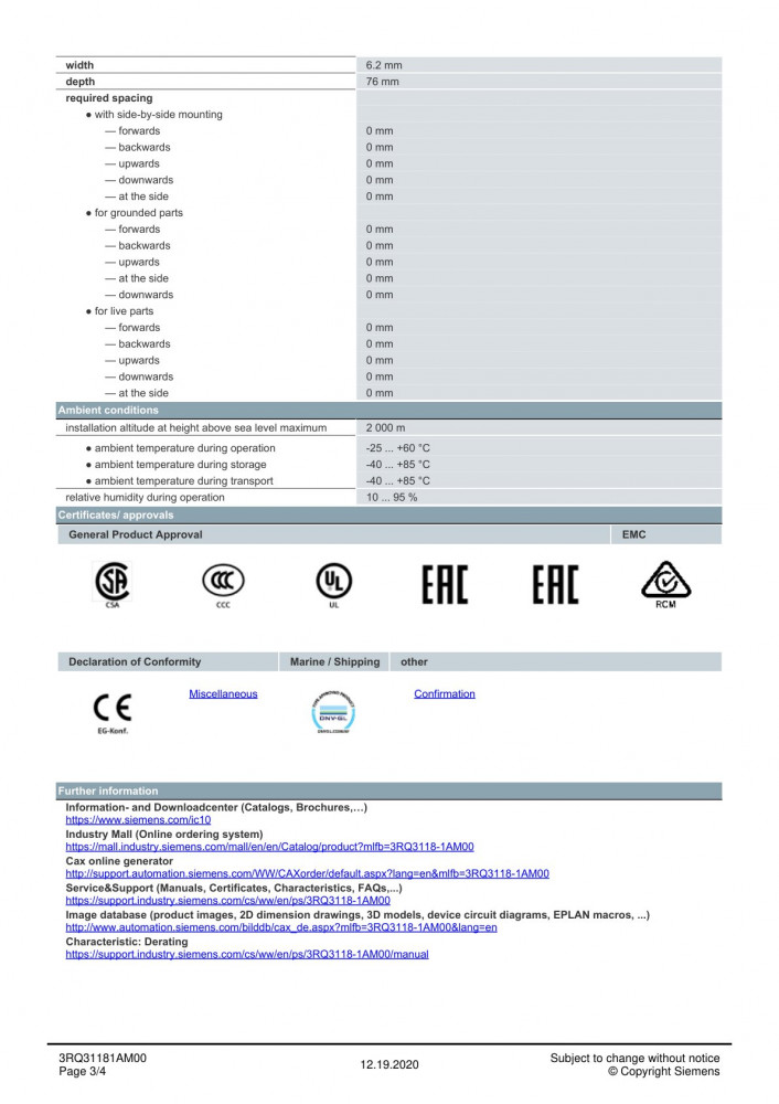 3RQ31181AM00 datasheet page 3