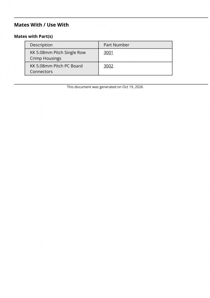 Molex KK 508 specification page 4