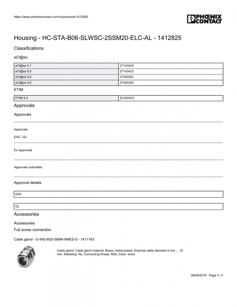 Phoenix Contact 1412825 technical document page 3