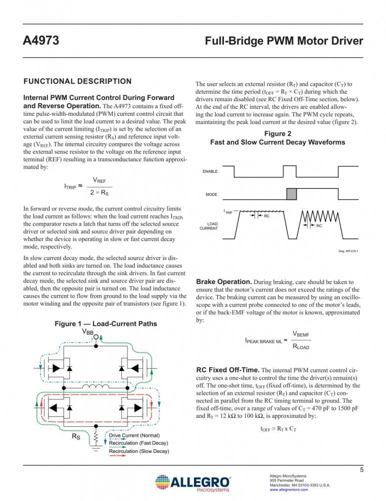 A4973 datasheet page 5