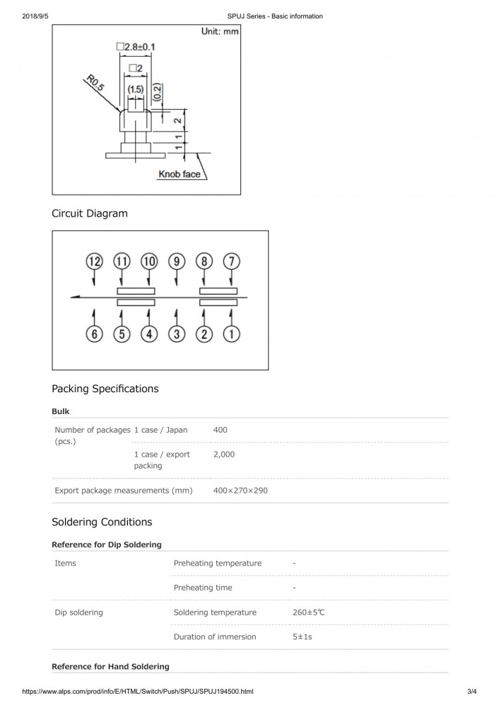 SPUJ194500 actuator configuration at front edge