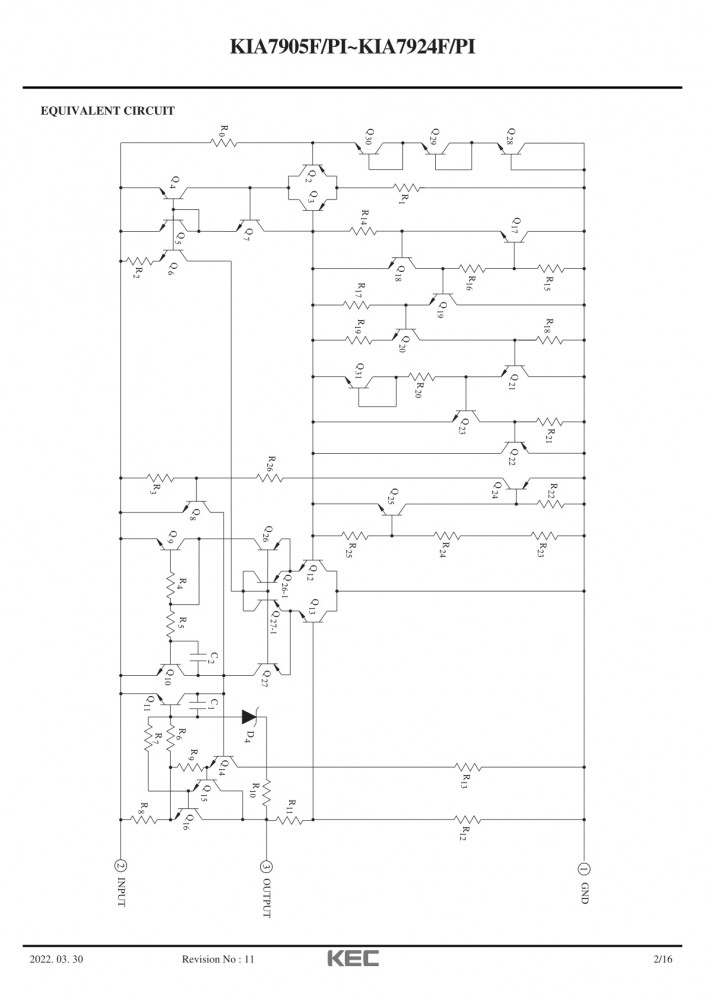 KIA7905F datasheet page 2