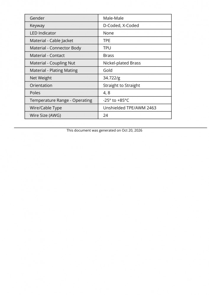 Molex product drawing page 3