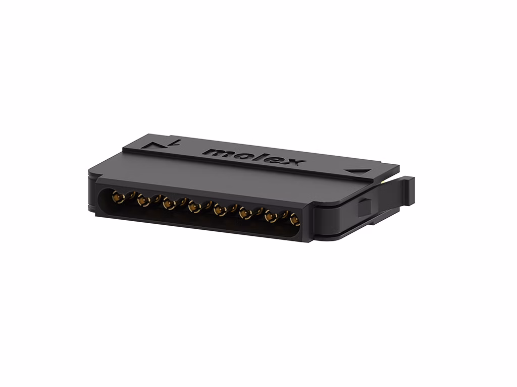 Gang of 4 MPRF Jack, Standard, Right Angle, PCB Receptacle, Through Hole, 2.69mm Leg Length, Tray, 50 Ohms