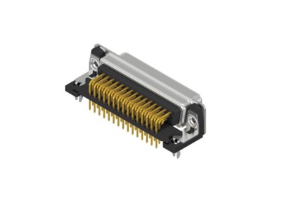 D-SUB High Density • 15-pos. • Socket • Solder pin angled • Plastic bracket • Quality class 3 • UNC 4-40