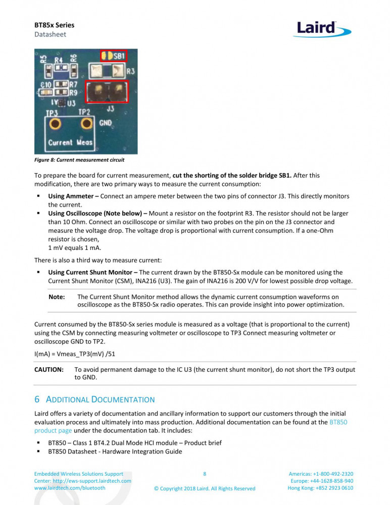 DVK-BT850-ST datasheet page 8