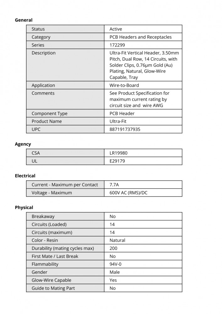 Product document preview, page 2