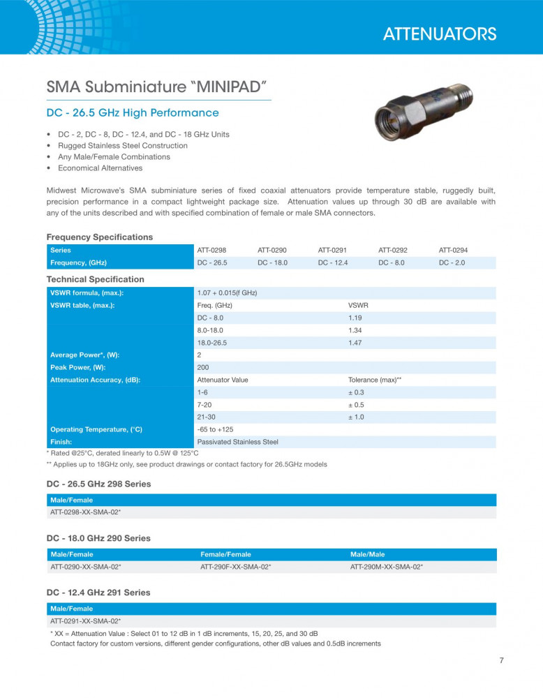CINCH product document page 6