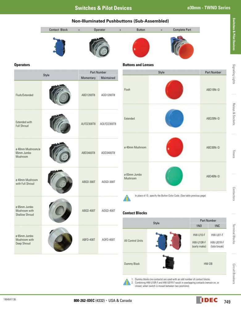 IDEC TWND technical document page 5