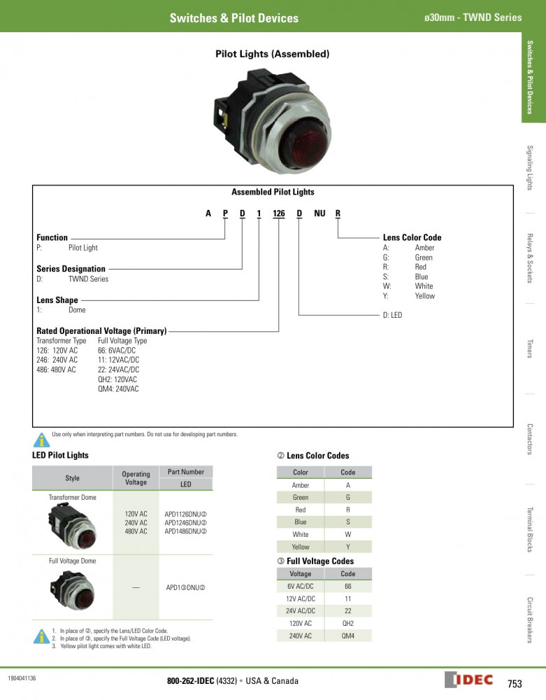 IDEC TWND technical document page 9