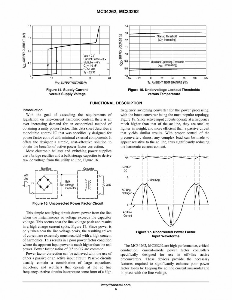 MC34262 datasheet page 6