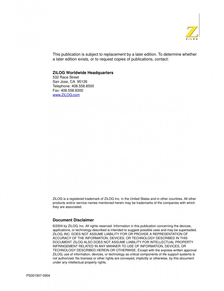 Z02215 datasheet page 2
