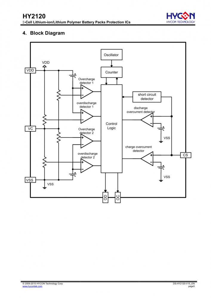 HY2120 datasheet page 5