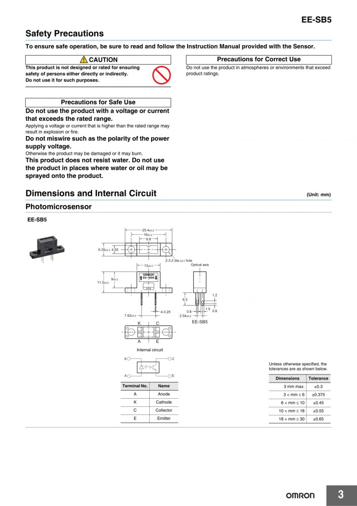 EE-SB5 technical document page 3