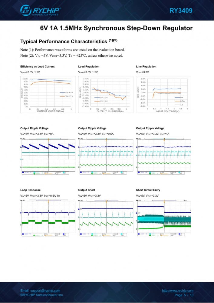 RY3409 datasheet page 5