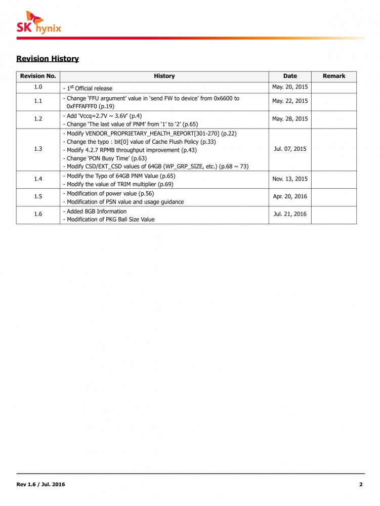 H26M41208HPR technical document page 2